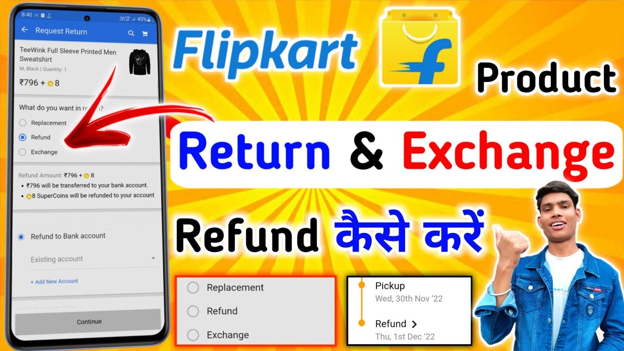How To Replace Product On Flipcart || how to return flipcart items ...