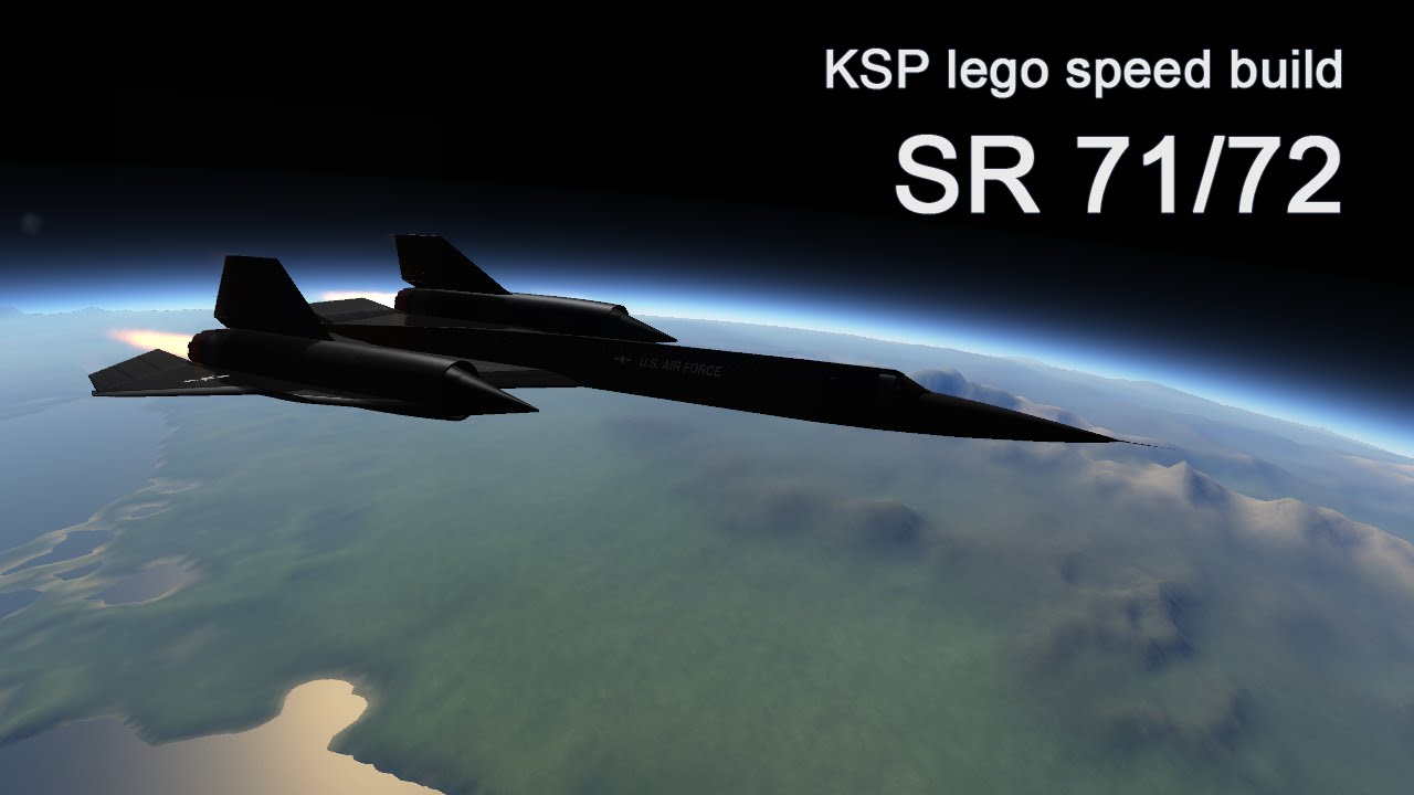 KSP lego speed build SR71/72 - YouTube