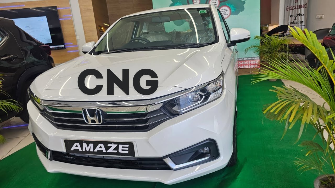 NEW UPDATE-Honda Amaze (CNG) | ALL VARIANT | 2024 Honda Amaze CNG - YouTube