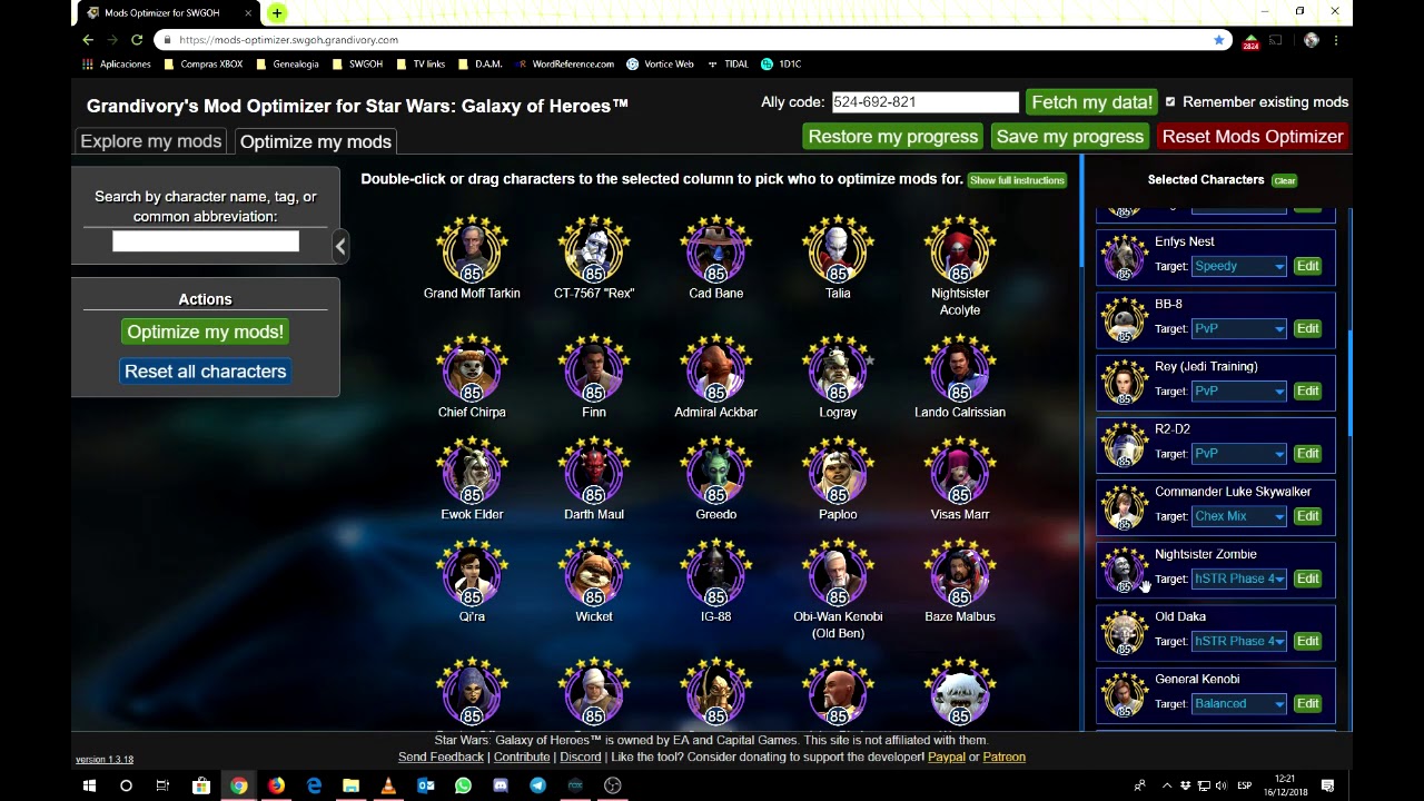 Uso de Mods Optimizer by Grandivory - YouTube