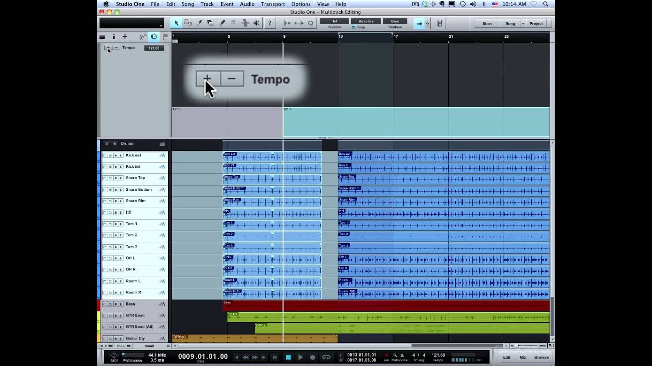 Setting the Tempo - Studio One 2 Explained - YouTube