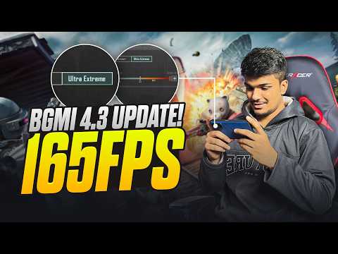 How to Get 120FPS in BGMI 4.3 UPDATE Full Step by Step Settings Guide