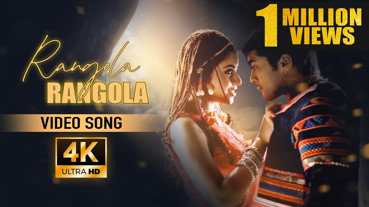 Rangol Rangola Song ( 4k Video Song ) Ghajini | Suriya | Asin | Harris ...