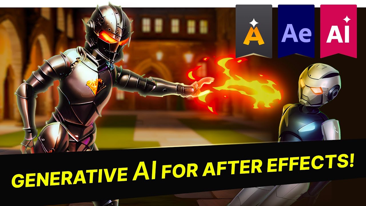 Adobe After Effects - Generative AI & auto animation - Tutorial ...