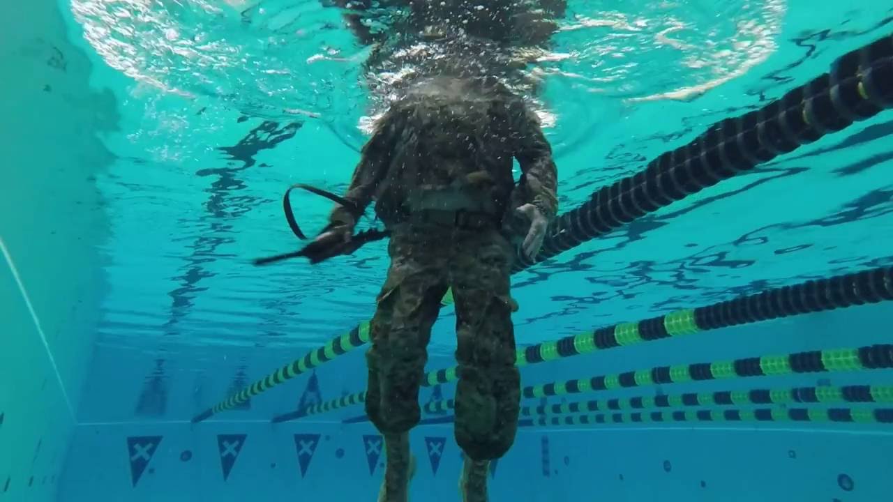 USMA Survival Swimming Bob and Travel / Bottom Ditch - YouTube