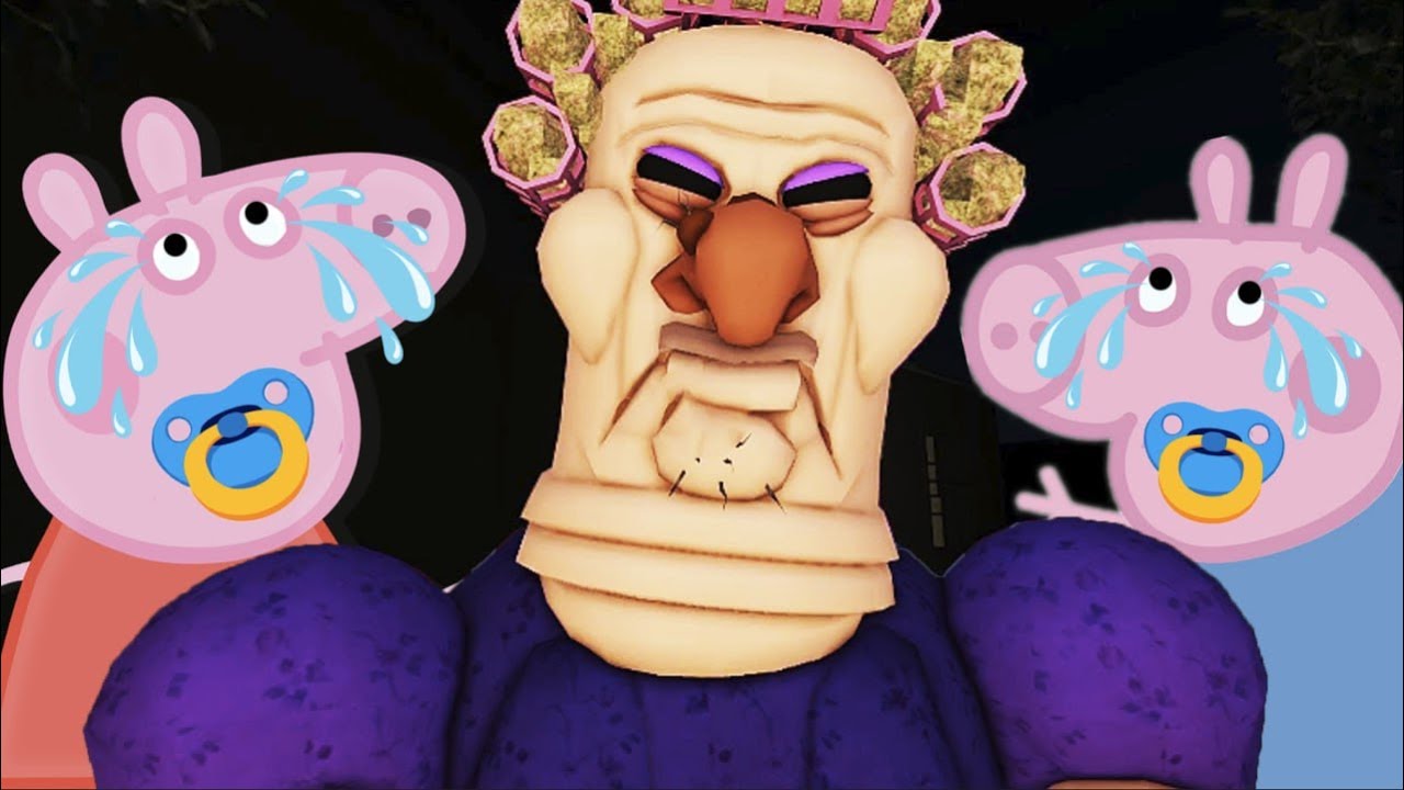 BABY Peppa Pig ESCAPE GRUMPY GRAN in Roblox - YouTube