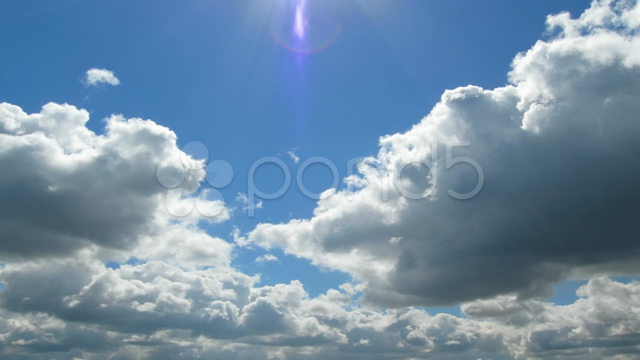 Seamless Loop Clouds. Stock Footage - YouTube