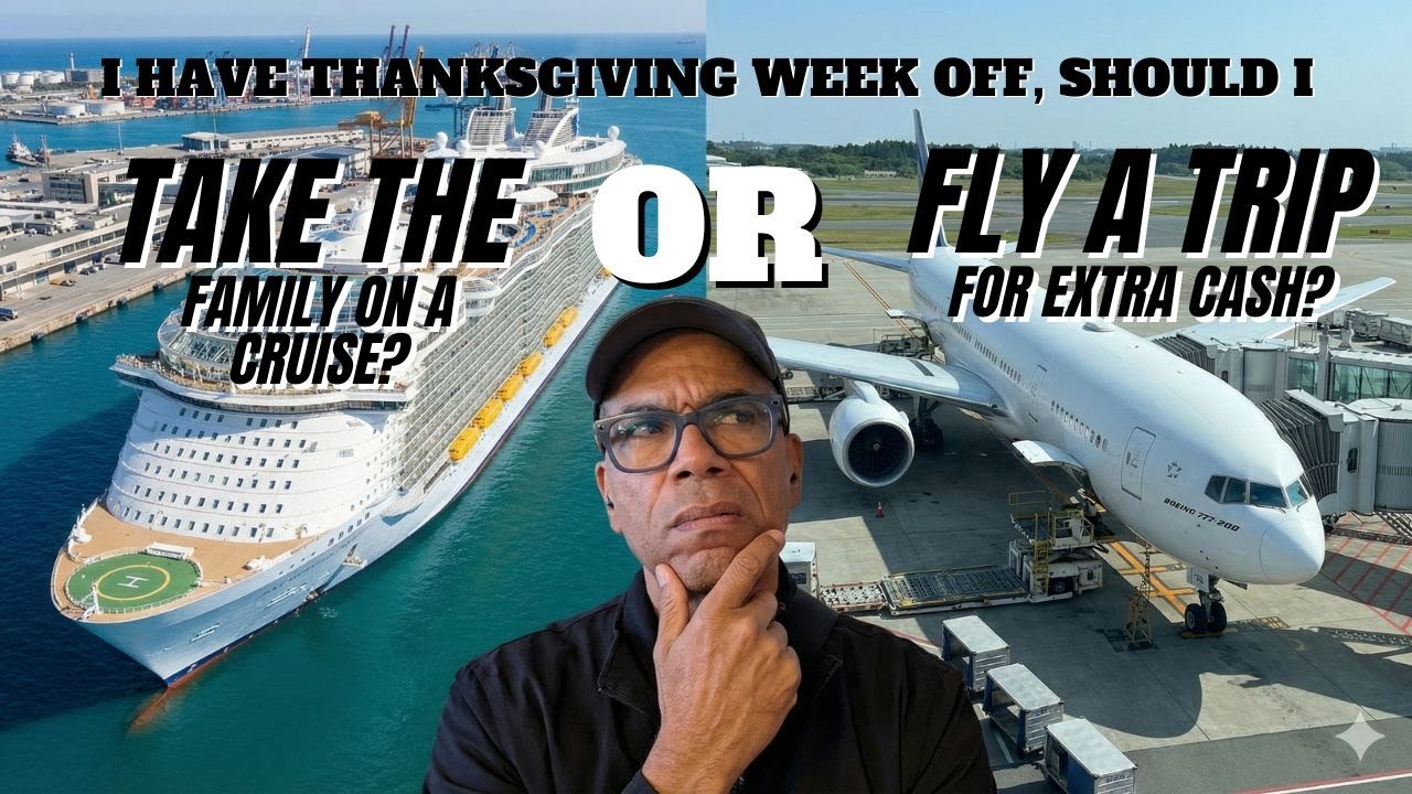 Airline Pilot VLOG: Thanksgiving week off....take a vacation or make ...