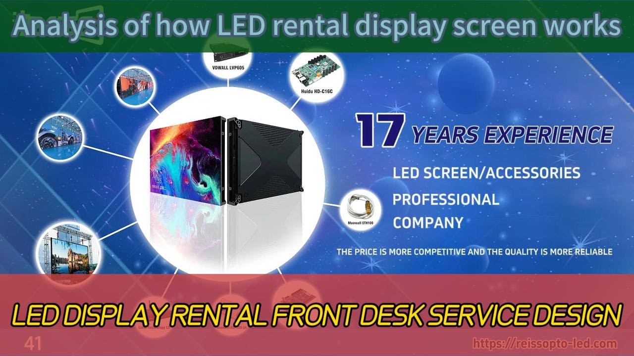 LED DISPLAY RENTAL FRONT DESK SERVICE DESIGN / Analysis of how LED ...