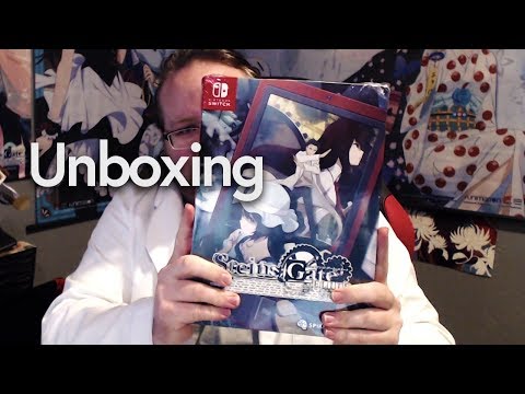 Unboxing Steins;Gate Elite Nintendo Switch Limited Edition
