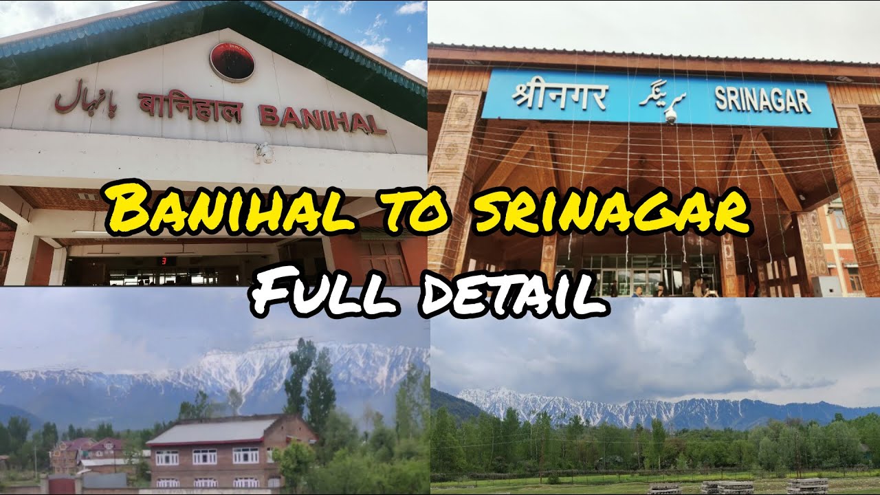 full detail Journey Banihal to srinagar #vlog #india #viral #trending ...