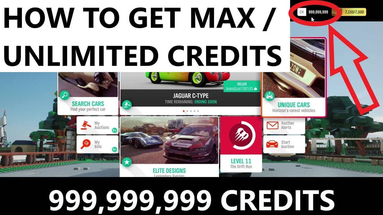 How To Get Max/Unlimited Credits | Forza Horizon 4 - YouTube