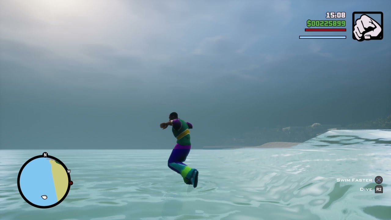 Definitive Swimming, San Andreas - YouTube