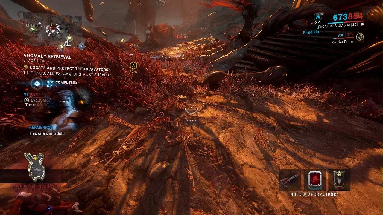 Warframe White Velocipod - YouTube