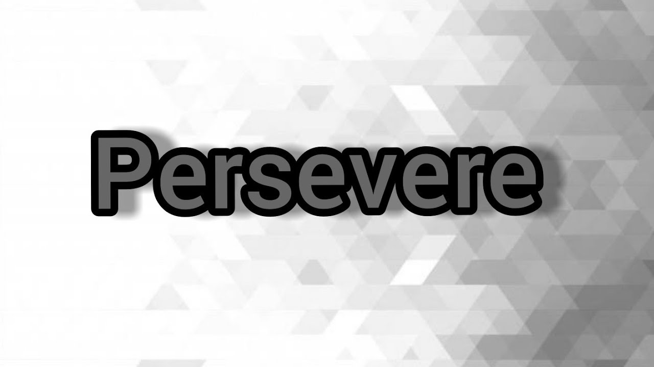 Persevere!! Não Desista do Seu Chamado!!! - YouTube