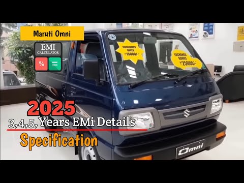 Maruti Omni 8 STR Price | Maruti Suzuki Omni 2025 Model | 2025 Maruti ...