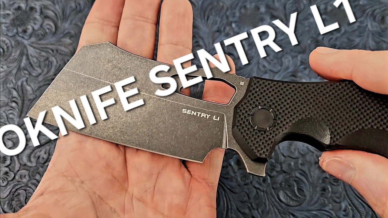 Folding Cleaver Review | OKnife Sentry L1 #knife #oknife #knifereview # ...