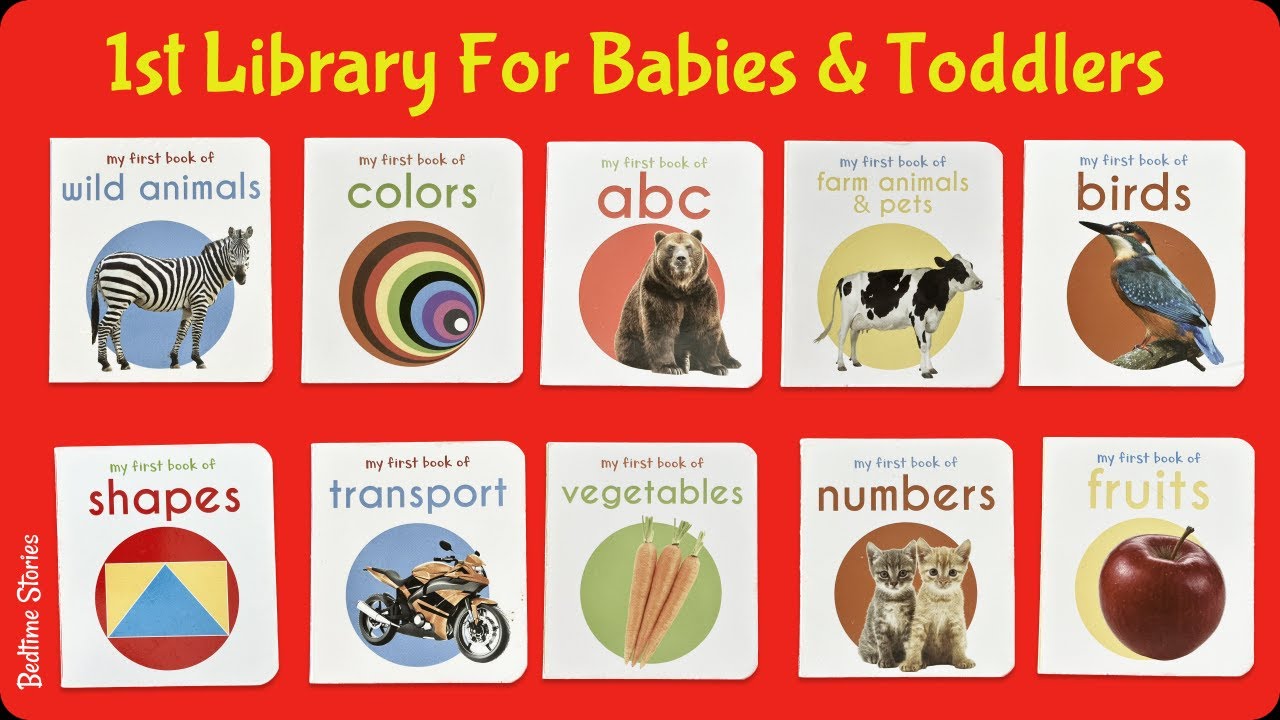 My First Library Read aloud | Story books for babies and toddlers ...