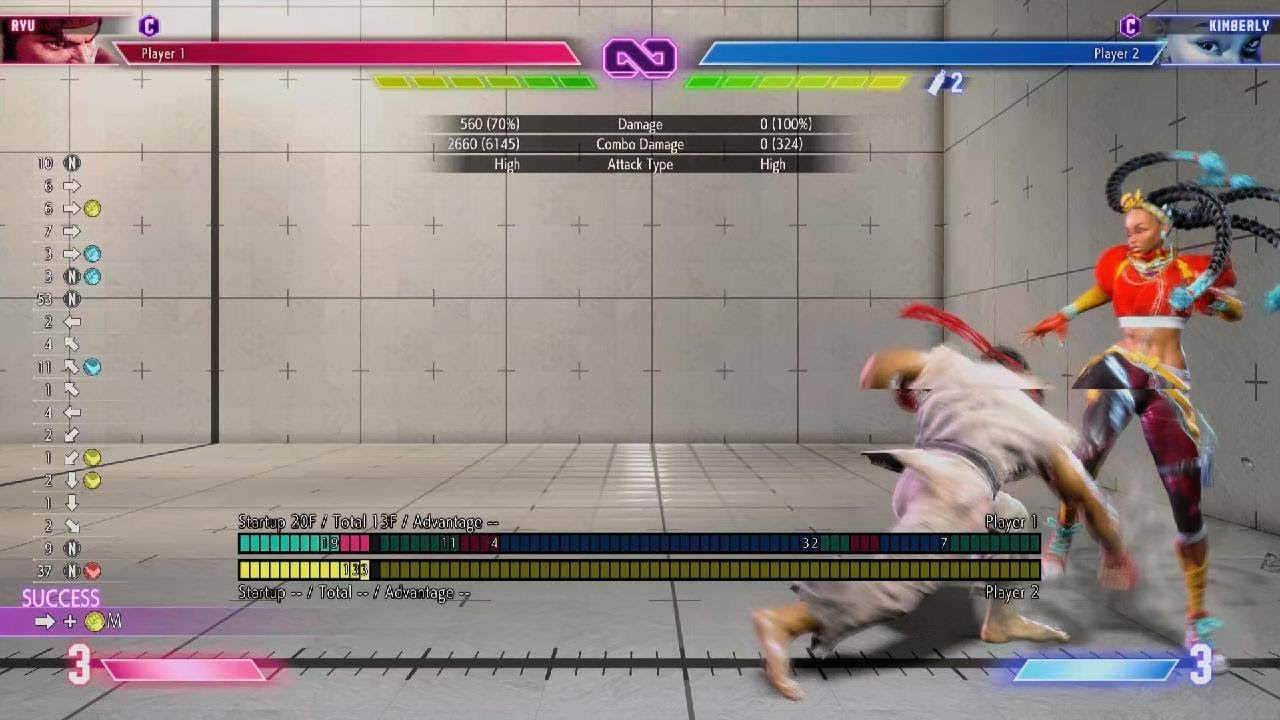 SF6 Ryu Tech - Meaty +4 Overhead Setup (no counter hit) - YouTube