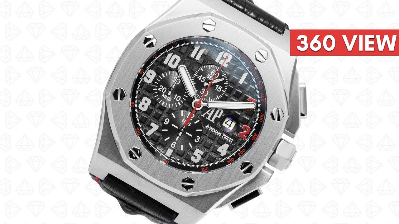 Audemars Piguet Royal Oak Offshore Shaq O'Neil (T4D) watch 360 - YouTube