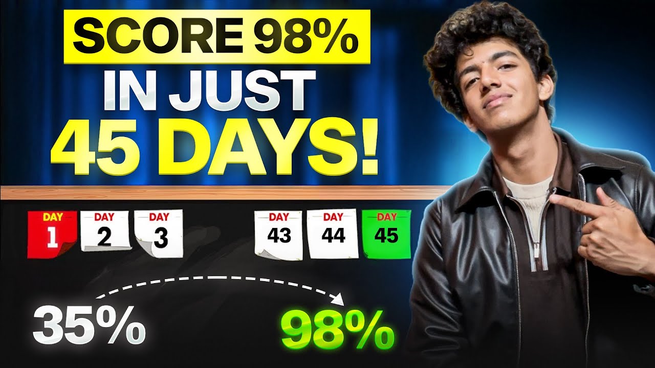 Why You CAN SCORE 98% From January! - YouTube