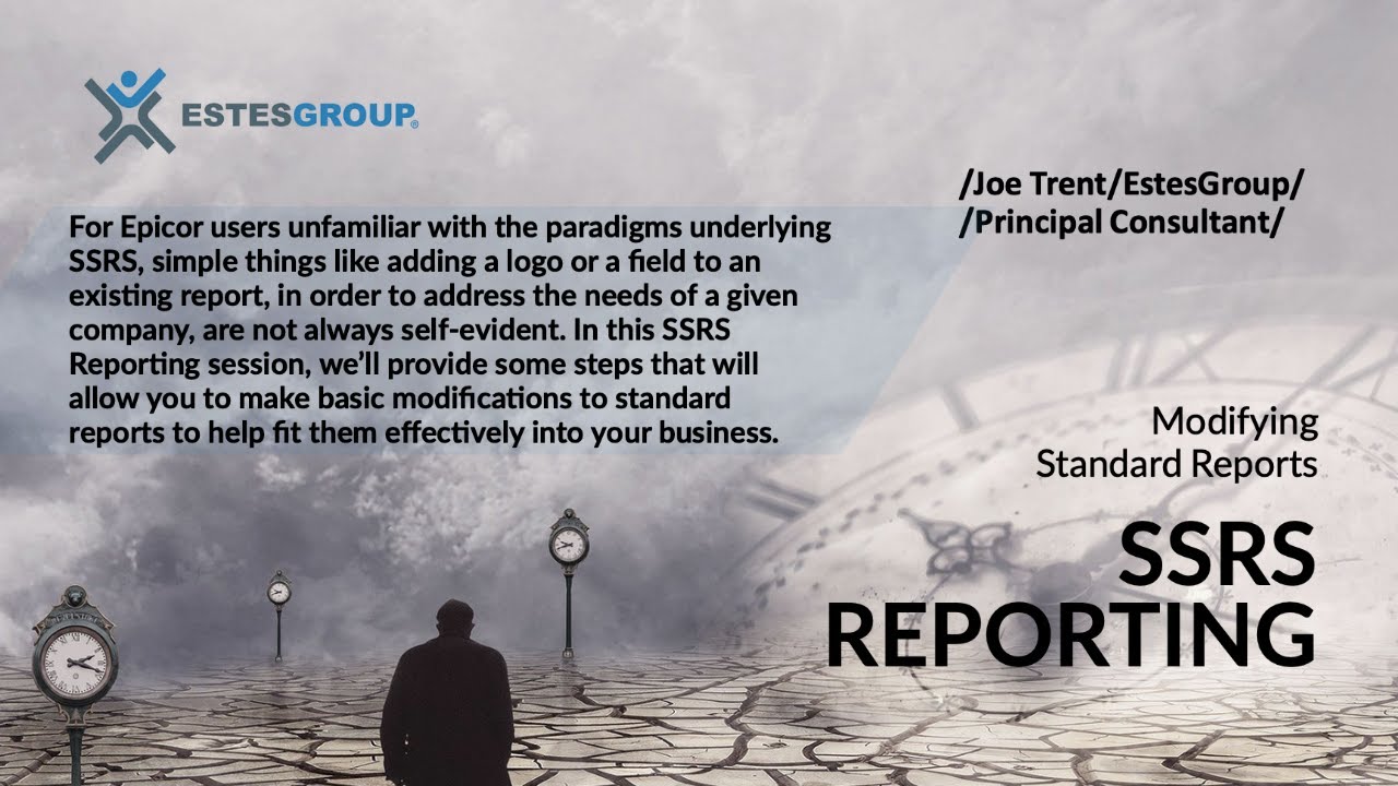 Modifying Standard Reports: SSRS Reporting - YouTube