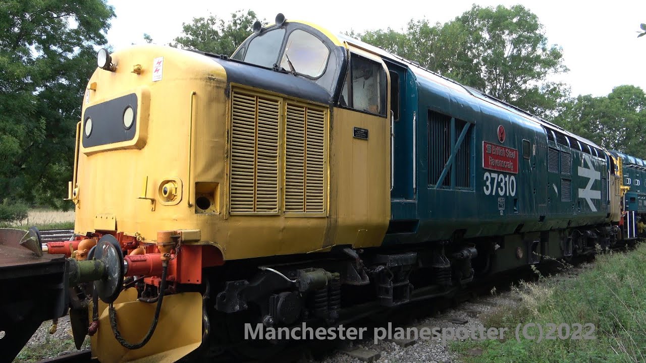 (4K) Train Spotting At Peak Rail And A Ride On D8 44008 On The 27/08 ...