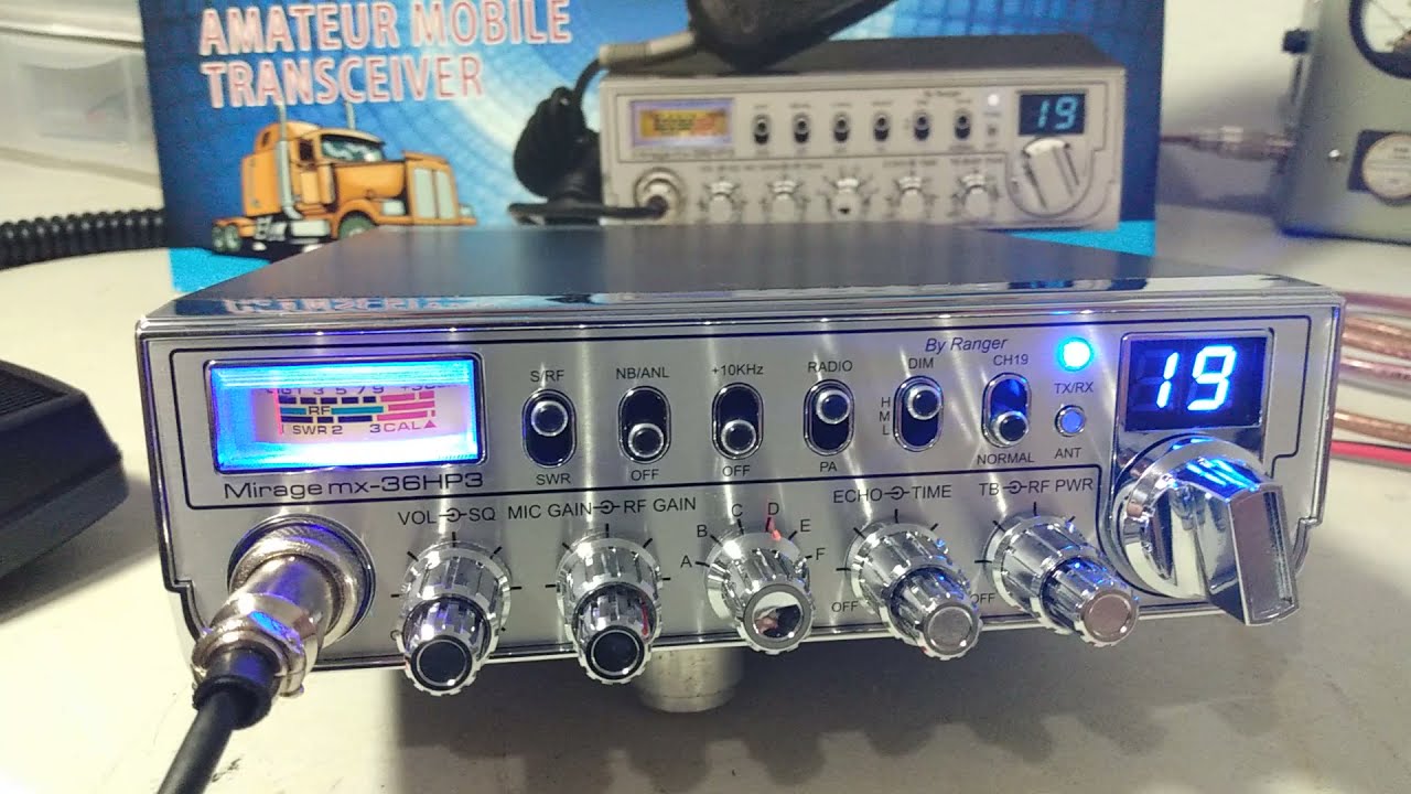 Let's take a look: Mirage mc-36HP3 Mobile Radio by Ranger - YouTube