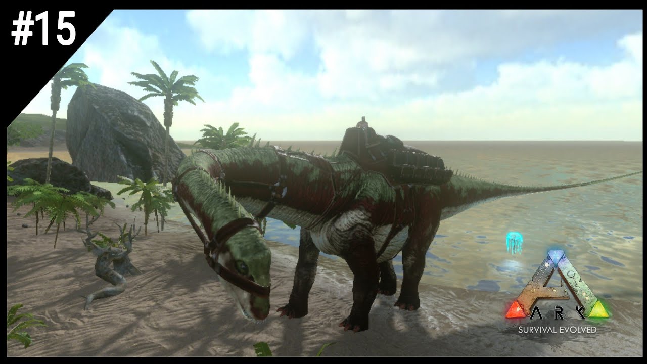 Domando Diplodocus ARK mobile - YouTube