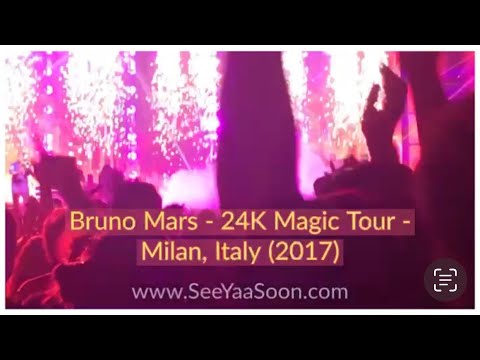 Bruno Mars - 24K Magic Tour (Milan, Italy) - June 15, 2017 - www ...