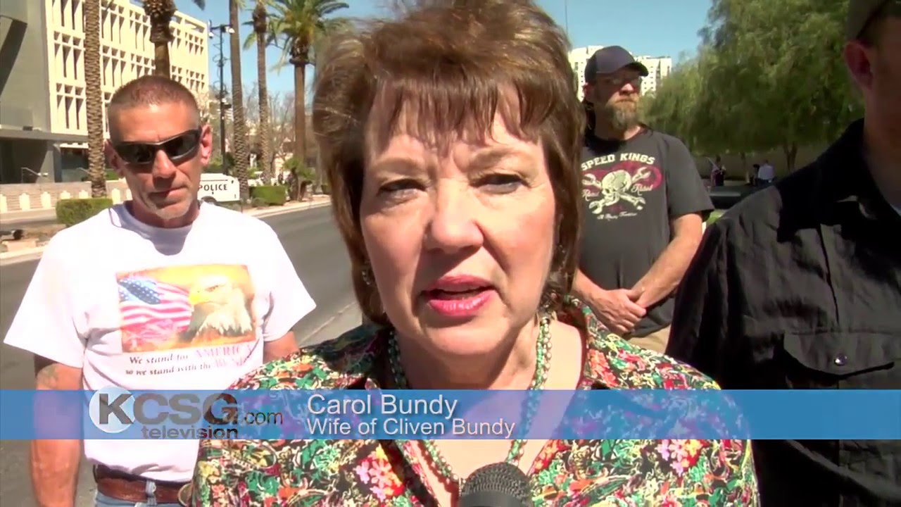 Supporters rally in Las Vegas to protest Cliven Bundy’s indictment ...