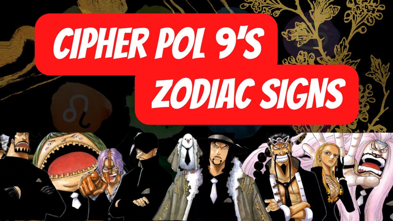 Zodiac Signs of CP9 | One Piece - YouTube