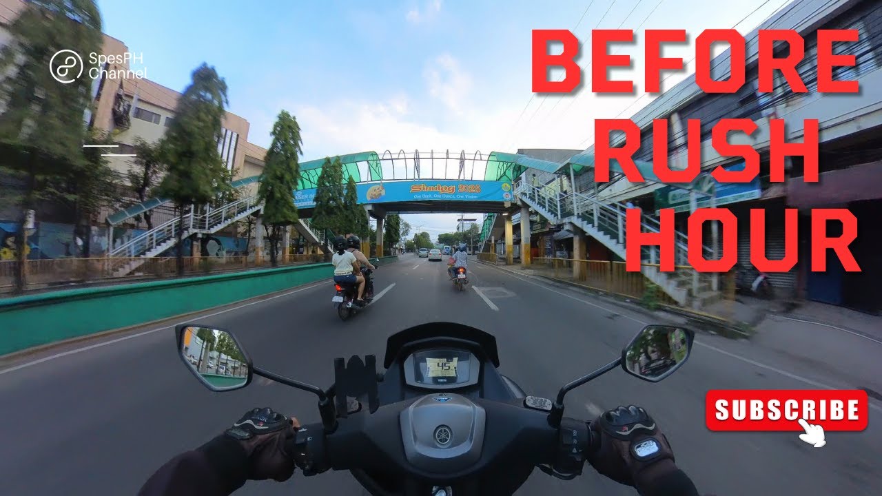 Cebu City Before Morning Rush Hour | 4K Motorcycle POV Ride | Driving Tour - YouTube