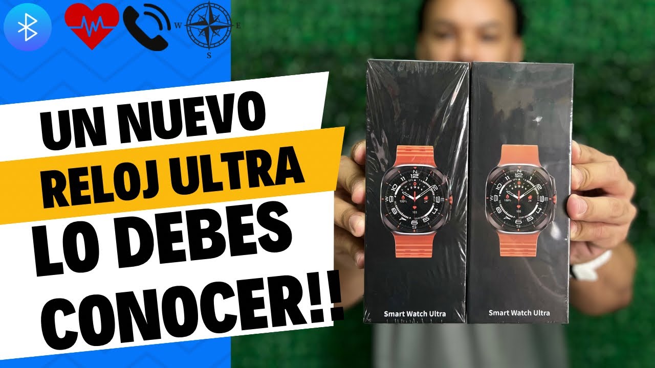 Un nuevo reloj ultra llegó!!! W7 ultra hermoso 🤩 - YouTube