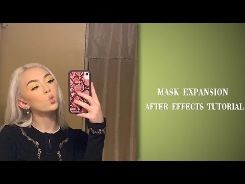 mask expansion transition | after effects tutorial - YouTube