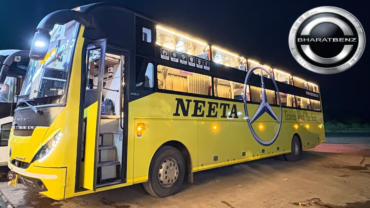NEETA TRAVELS KI BRAND NEW BUS ME MAHABALESHWAR SE MUMBAI TAAK KA SAFAR ...