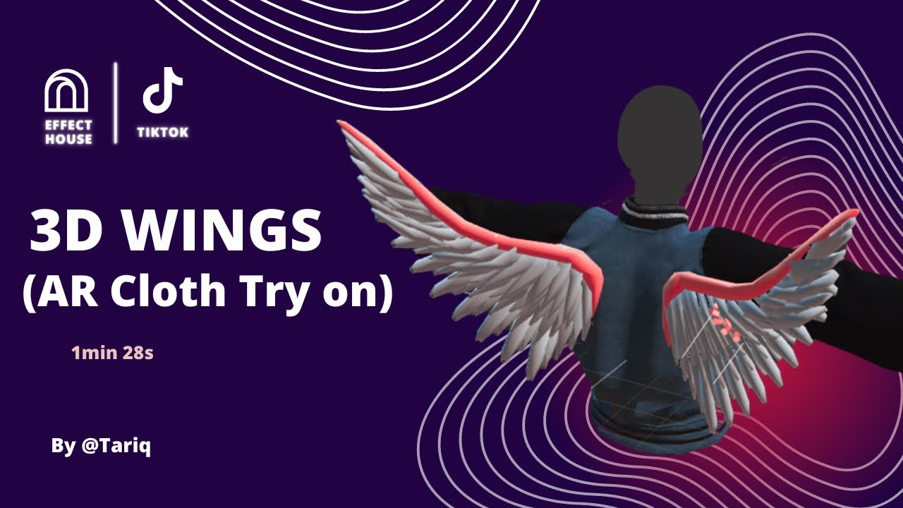 How To Apply 3D Wings For Tiktok Effect House YouTube How To Apply 3D Wings For Tiktok Effect House YouTube