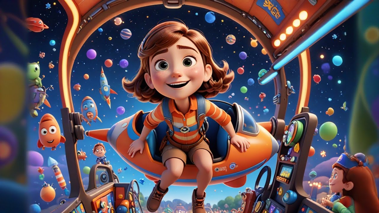 Rocket Rani’s Moonlight Journey | Space Adventure Rhyme for Kids ...