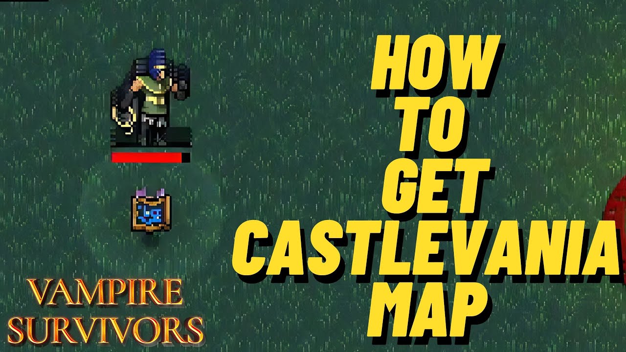 How to get Castlevania Map in Vampire Survivors - YouTube
