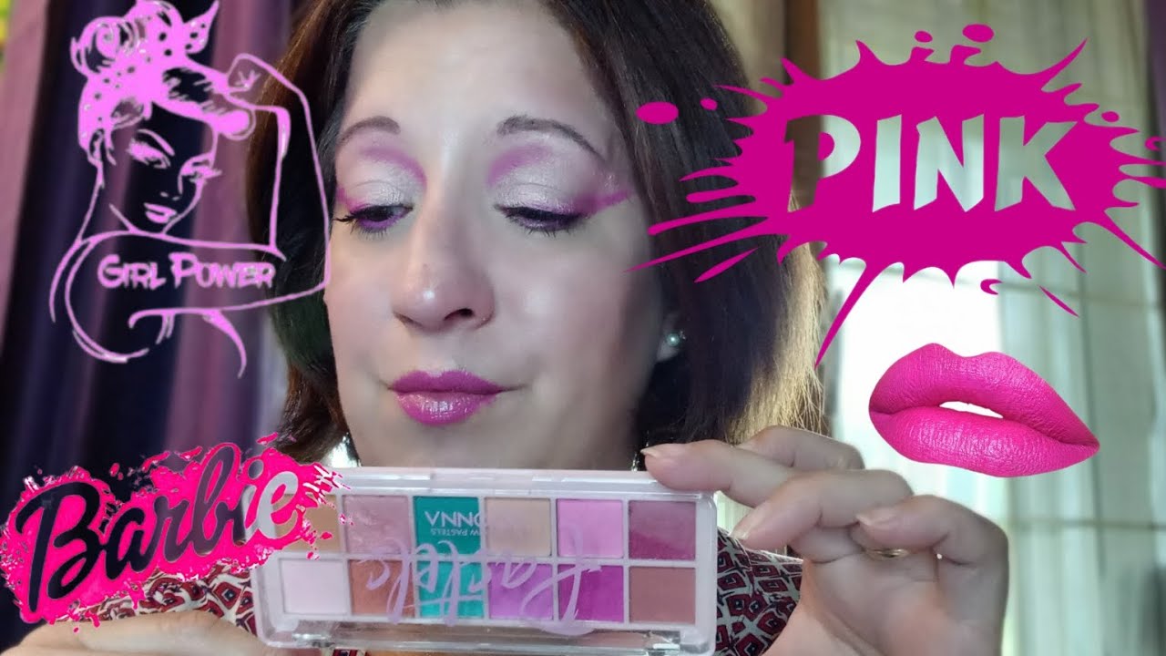 PINK ATTITUDE, GIRL POWER, MAKEUP ROSE 🌹 #crashtest #palette #ddonna ...