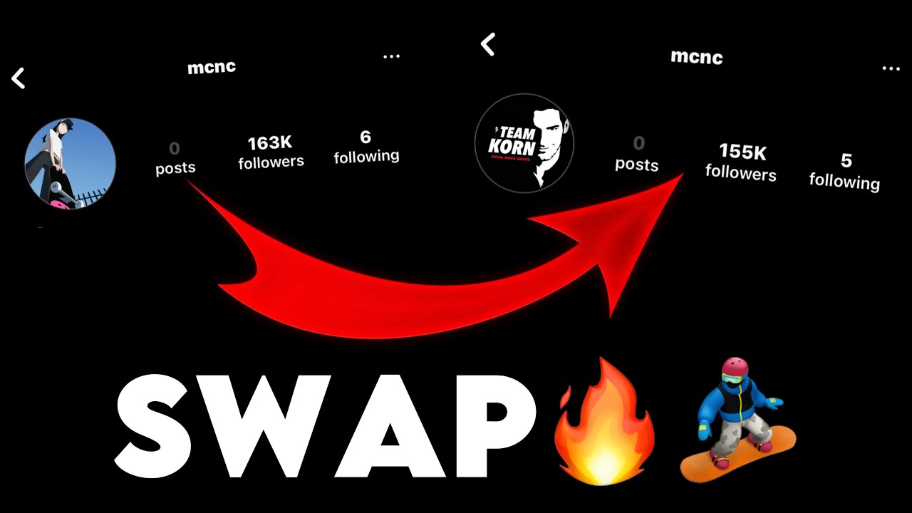 INSTAGRAM USERNAME SWAP | How it works? - YouTube