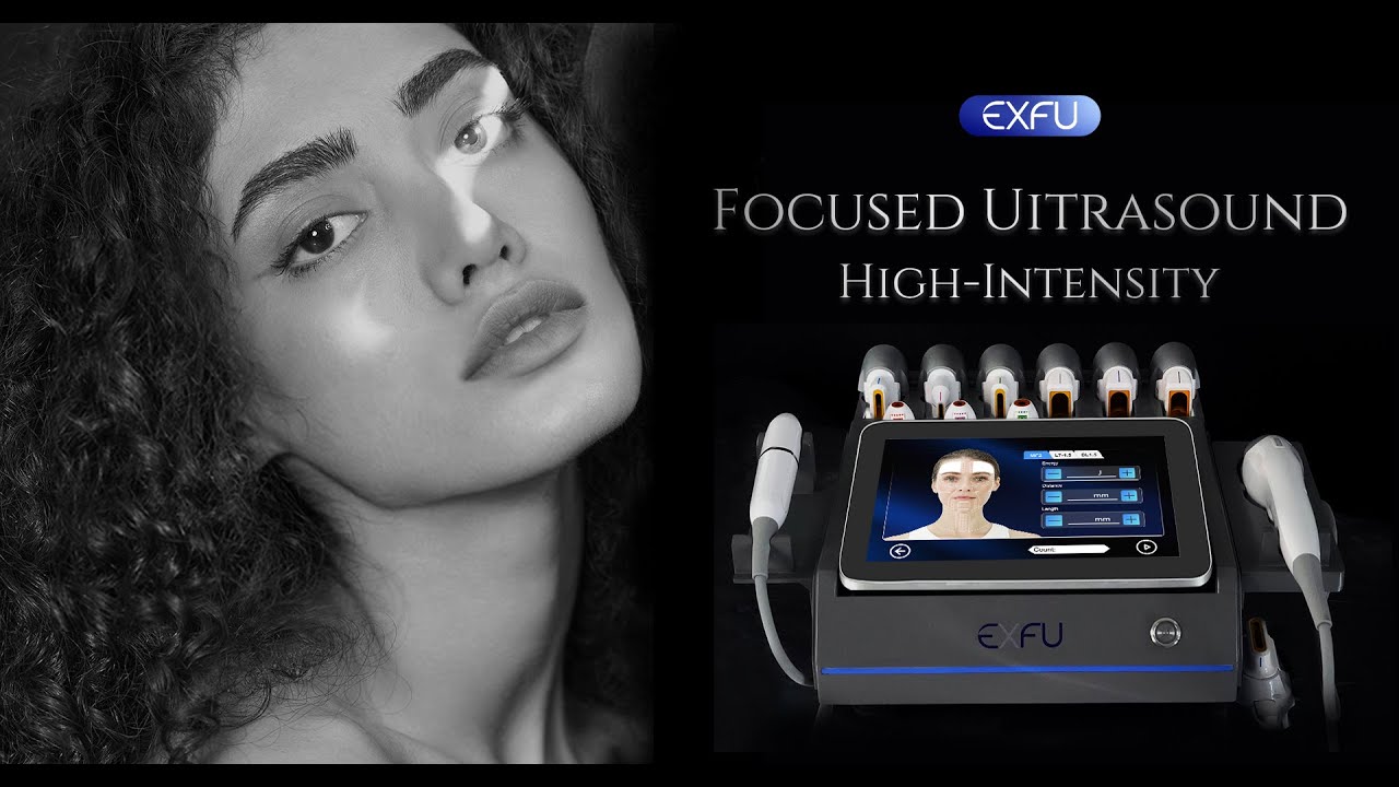 EXFU 11D Ultraformer HIFU skin tightening slim cartridge - YouTube