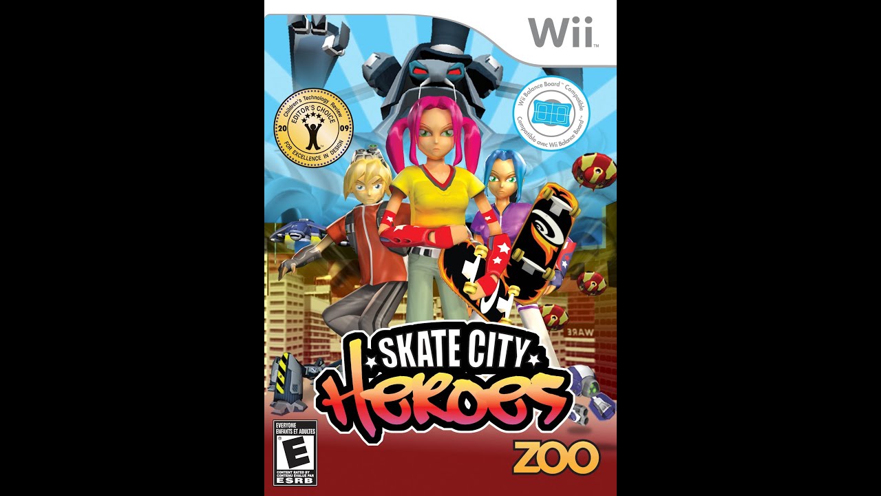 Skate City Heroes (Wii) Level 5: Rooftops (Final Plus Credits) - YouTube