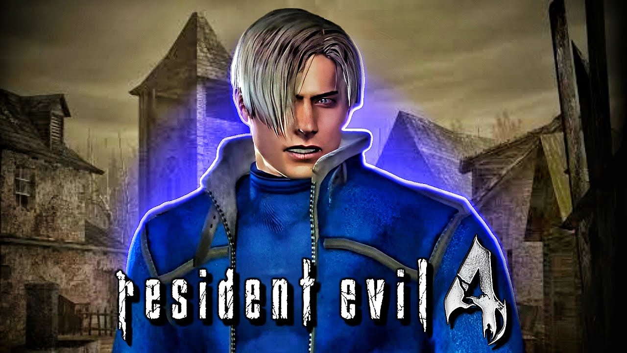 RESIDENT EVIL 4 LEON SKIN BLUE - YouTube