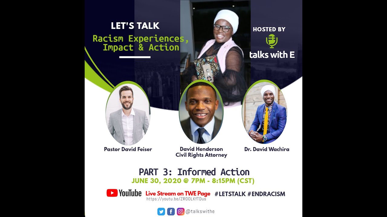 Part 3: Let's Talk Racism: What is our role? - YouTube