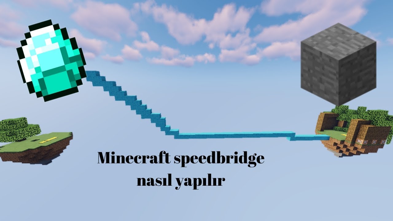 Minecraft speedbridge nasıl yapılır (deatheagle2552) - YouTube