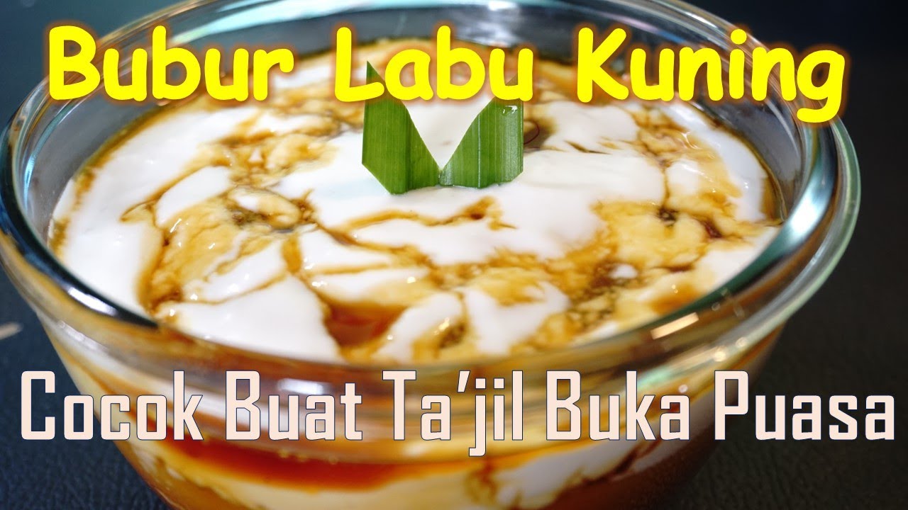 Resep Bubur Labu Kuning With Brown Sugar - YouTube