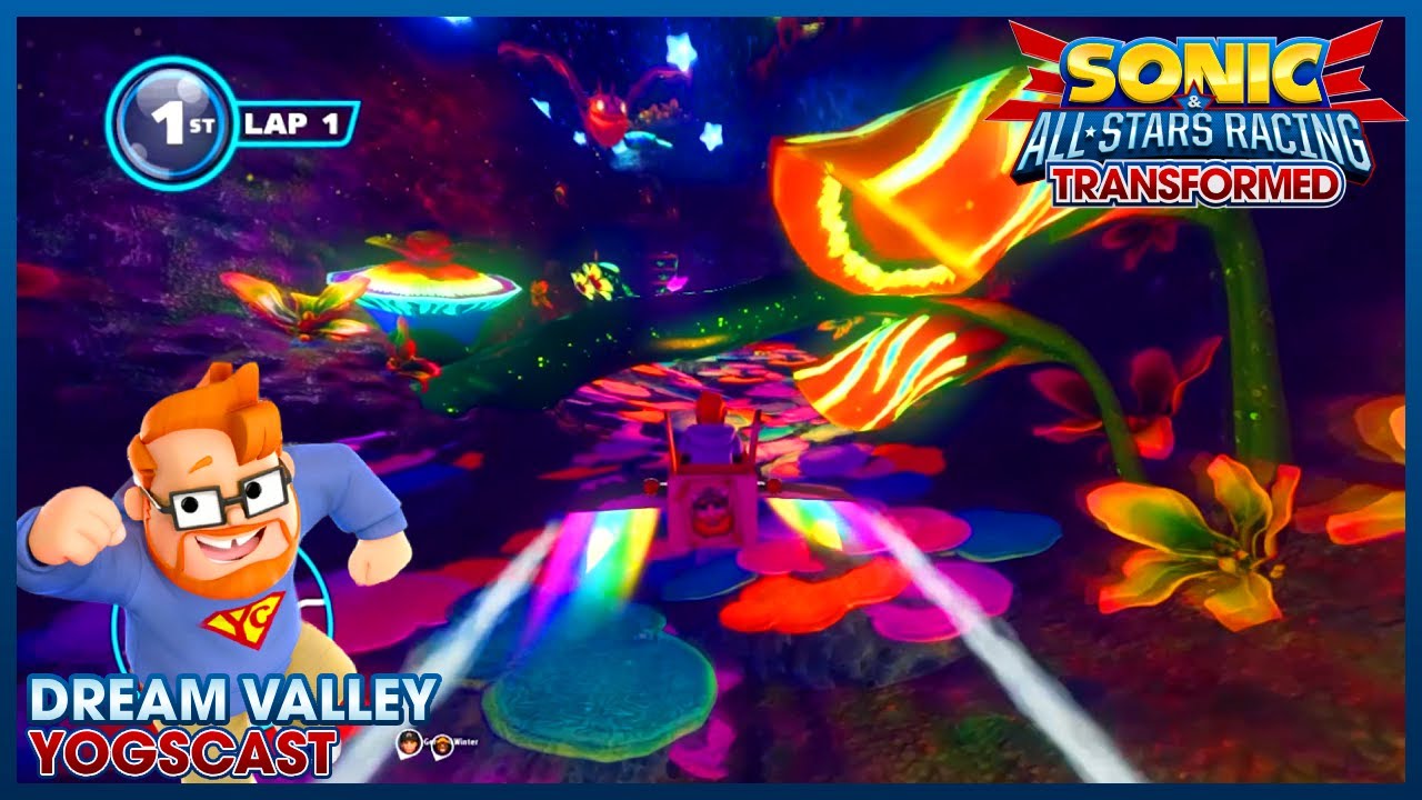 Sonic & All Stars Racing Transformed | Dream Valley | Yogscast - YouTube
