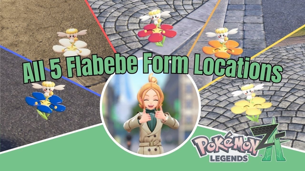 Where to Find Every Flabebe Form in Pokemon Legends ZA - YouTube