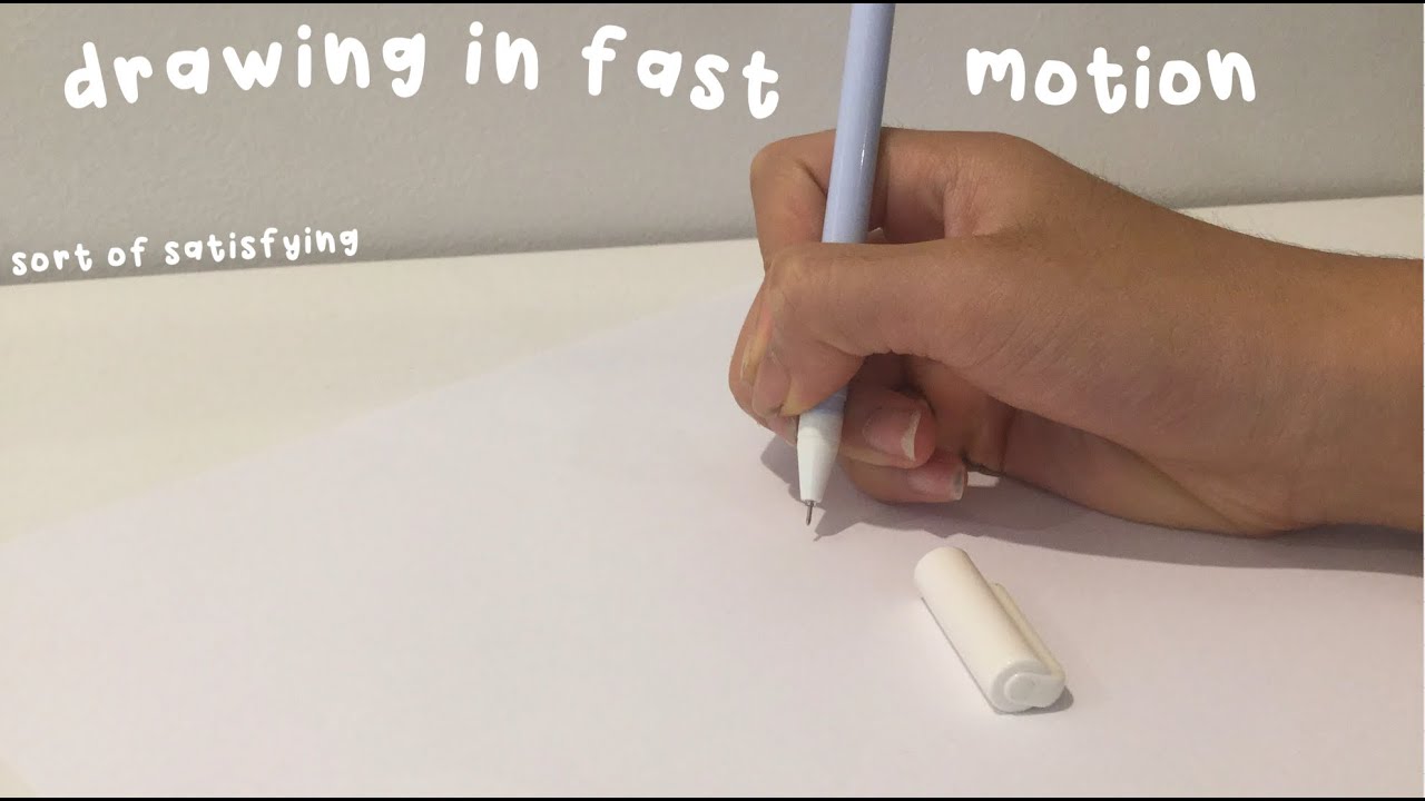 Drawing in fast motion! - YouTube